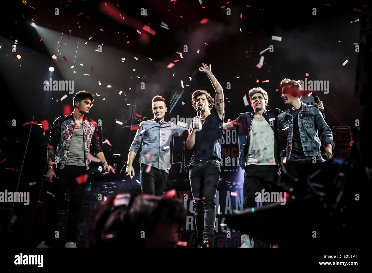 Film stills for the new movie one direction hi-res stock photography ...