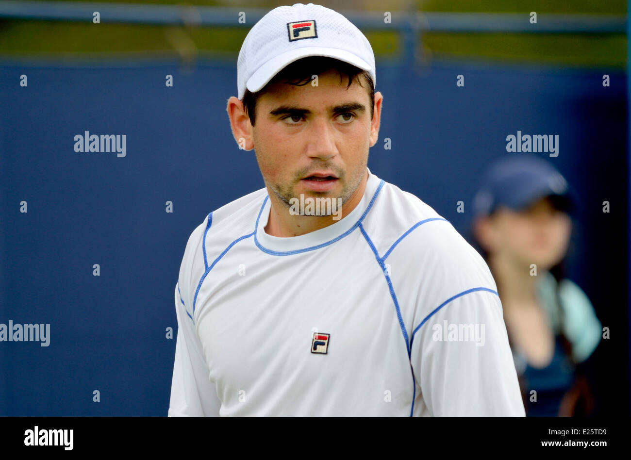 Richard Gabb (BG) playing at Eastbourne, 2014 Stock Photo - Alamy