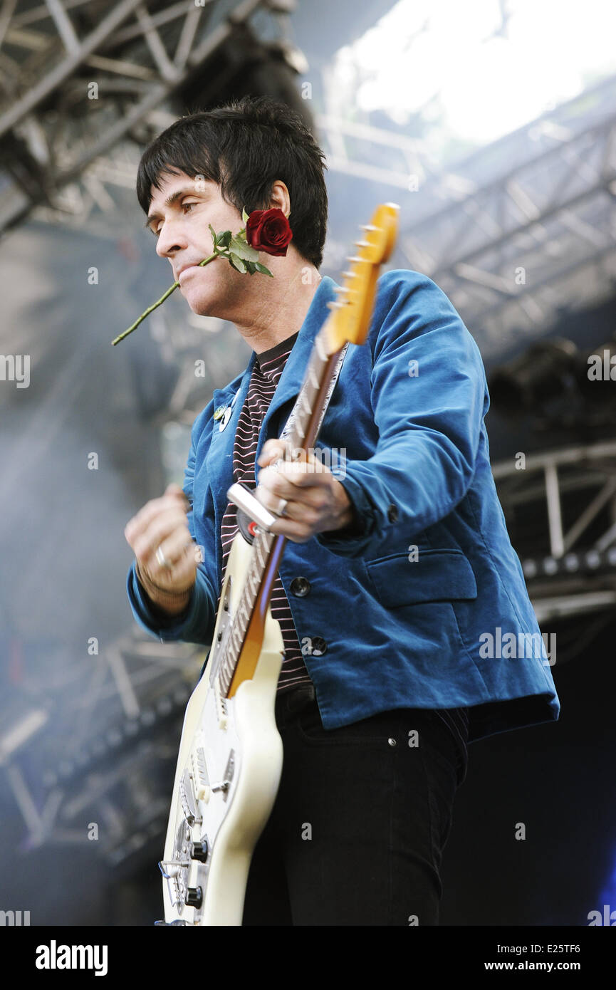 English singer 'Johnny Marr' live on stage during the 11th Rock en ...