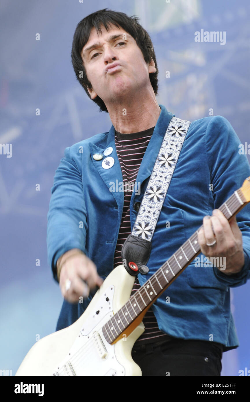 English singer 'Johnny Marr' live on stage during the 11th Rock en ...