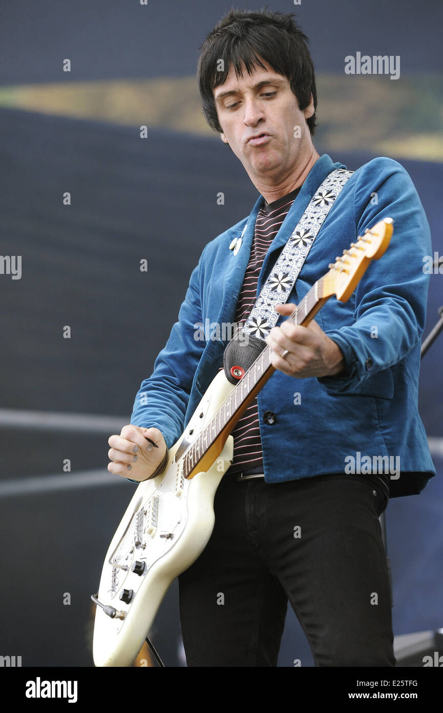 English singer 'Johnny Marr' live on stage during the 11th Rock en ...