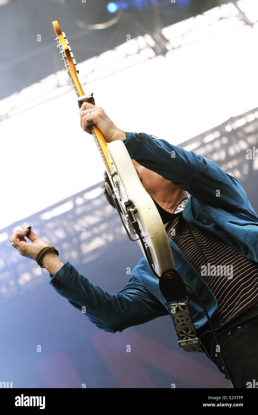 English singer 'Johnny Marr' live on stage during the 11th Rock en ...