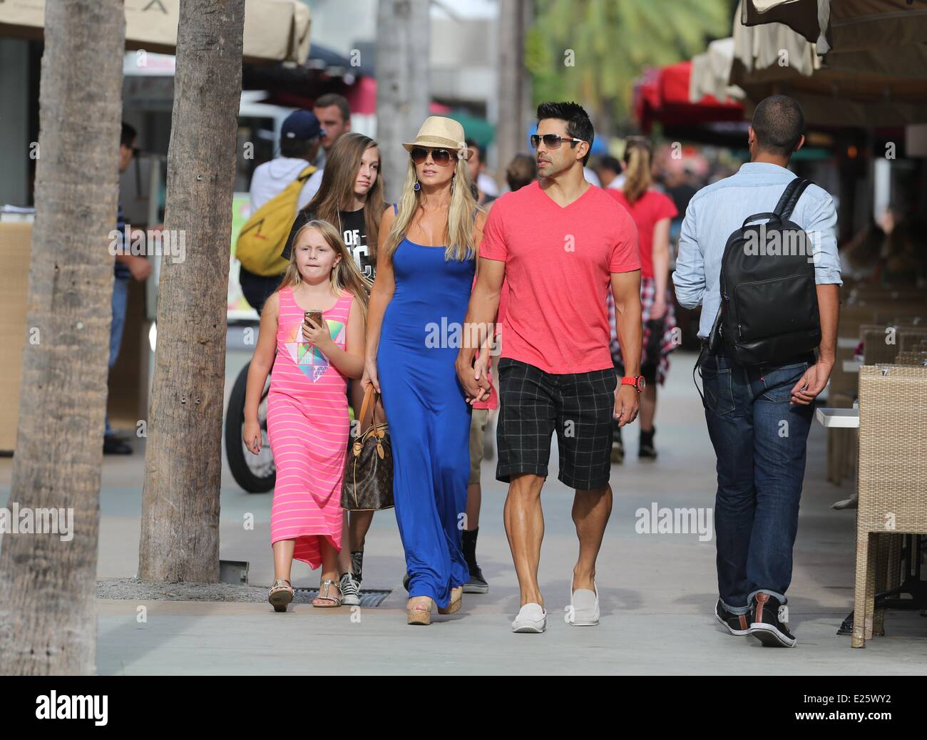 The Real Housewives of OC star, Tamra Barney on Miami Beach with family ...
