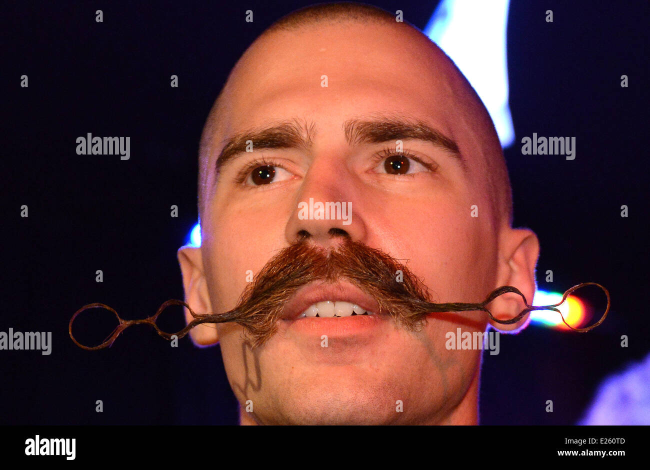 Los angeles beard and mustache competition hi-res stock photography and ...