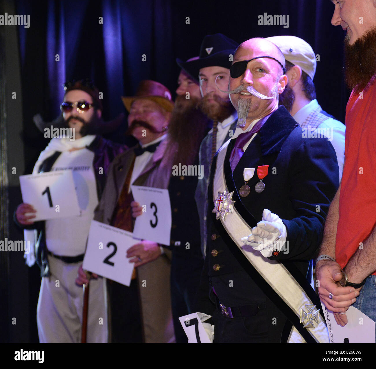 Los Angeles Facial Hair Society's First Beard and Mustache Competition ...