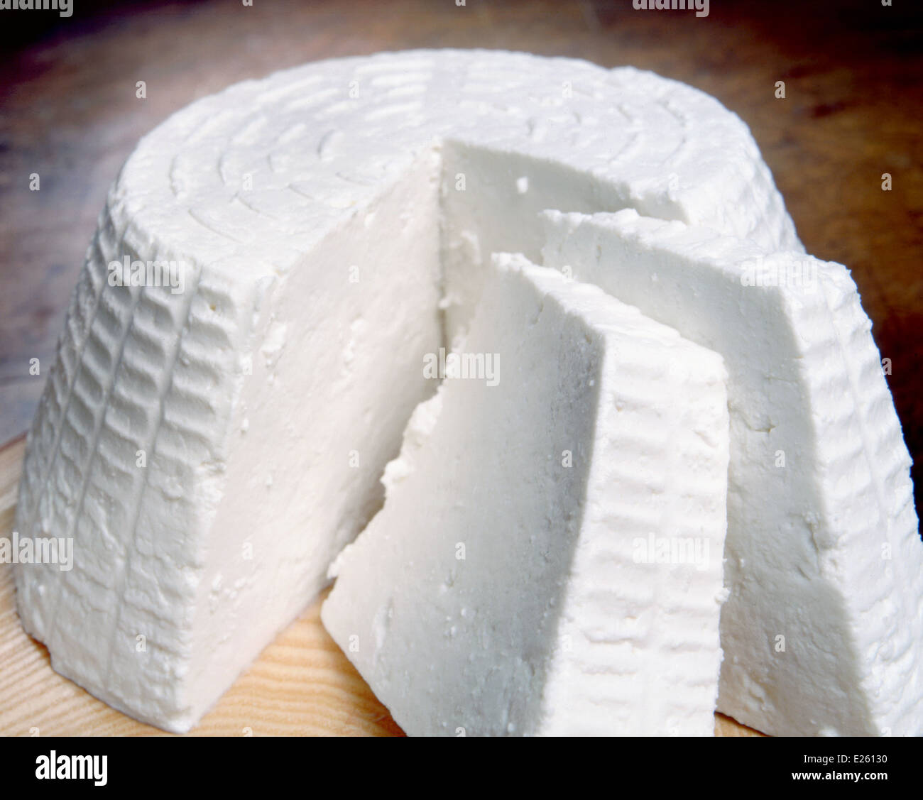 Italian ricotta cheese Stock Photo - Alamy