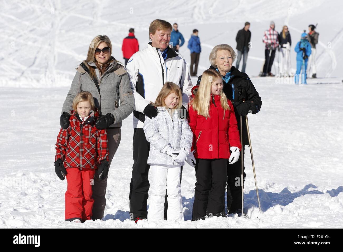 Prince Willem-Alexander, Princess Maxima, Princess Catharina-Amalia ...