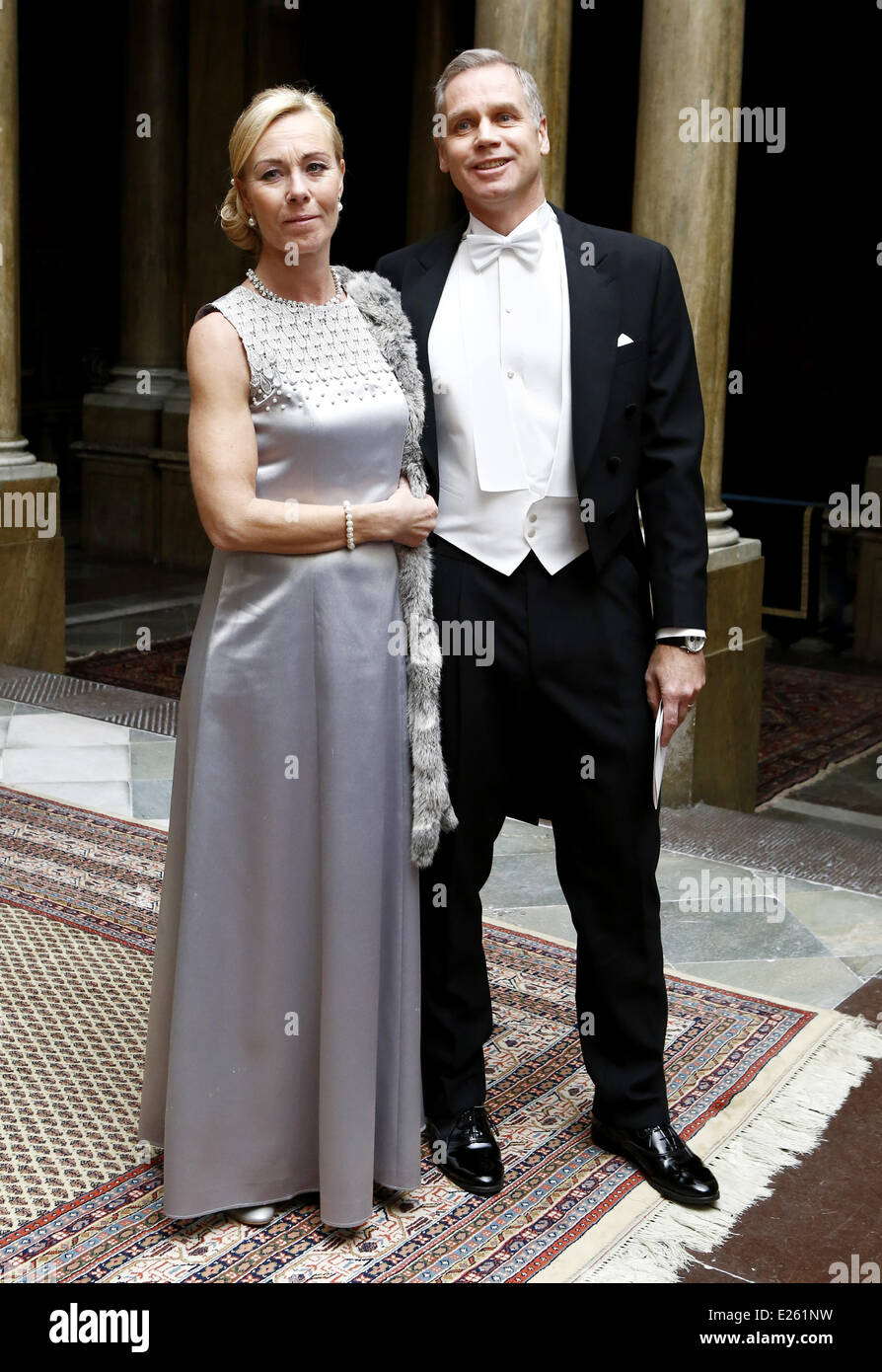 Official dinner at the Royal Palace of Stockholm Featuring: Rickard ...