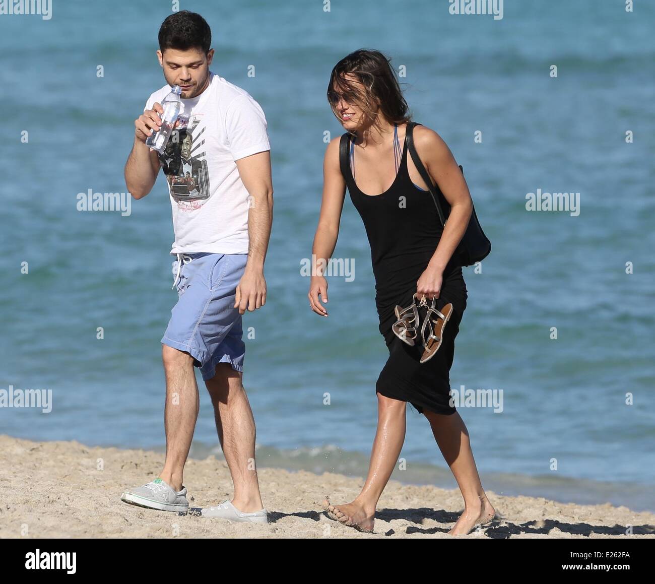 'Entourage' actor Jerry Ferrara and his girlfriend Breanne Racano enjoy ...