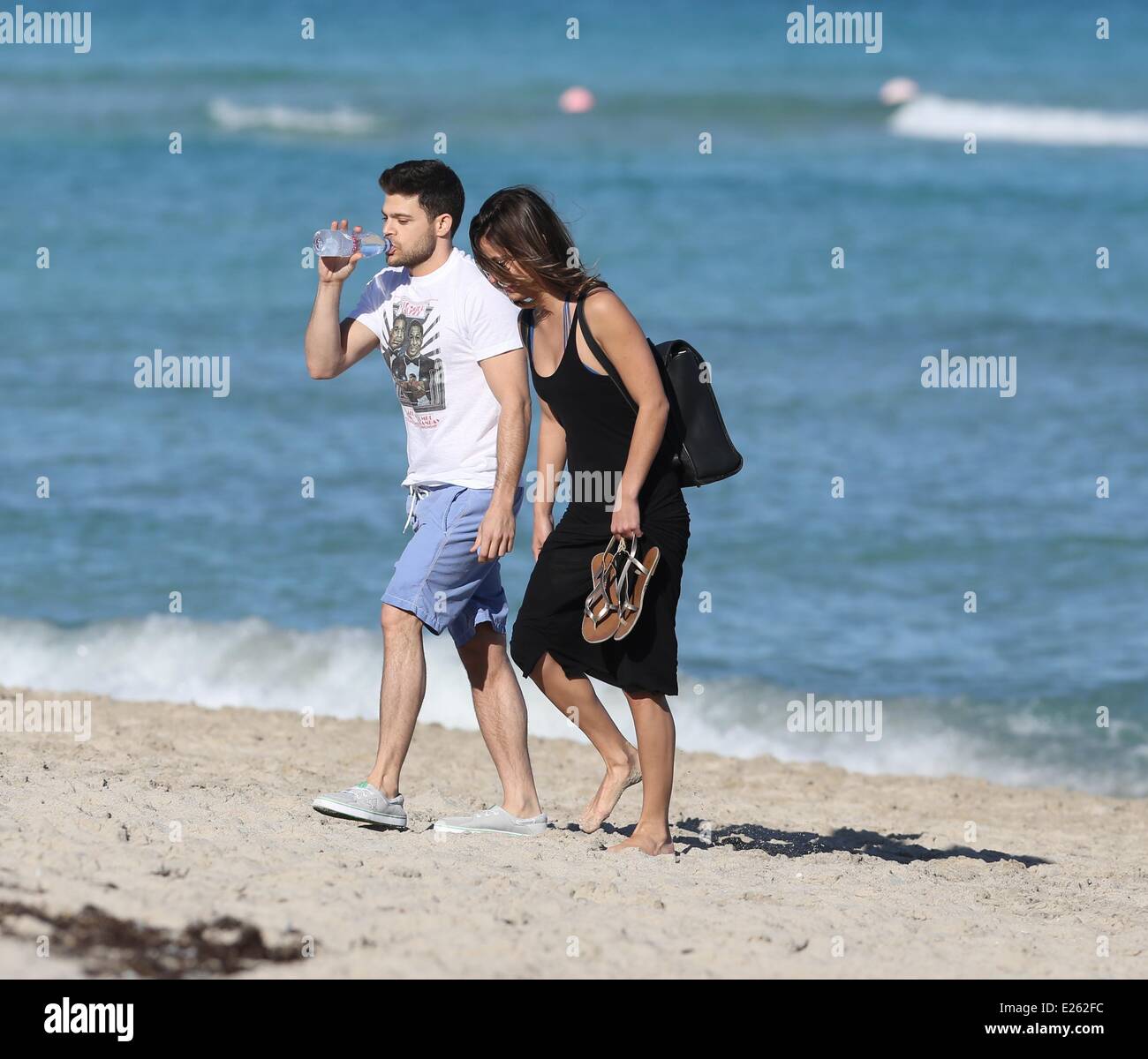 'Entourage' actor Jerry Ferrara and his girlfriend Breanne Racano enjoy ...