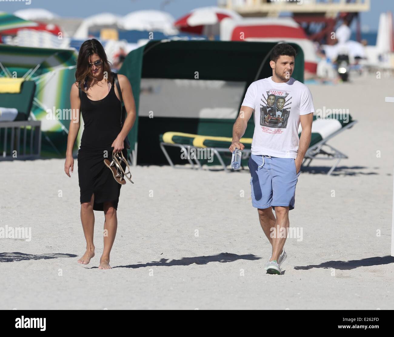 'Entourage' actor Jerry Ferrara and his girlfriend Breanne Racano enjoy ...
