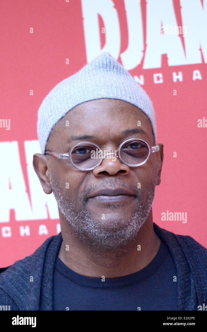 Samuel L.Jackson Django Unchained Rome photocall at Hassler Hotel ...