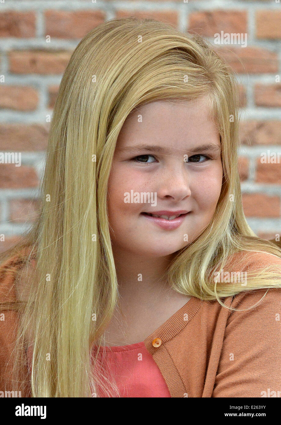 Catharina-Amalia Princess of Orange posing for the annual photocall at ...