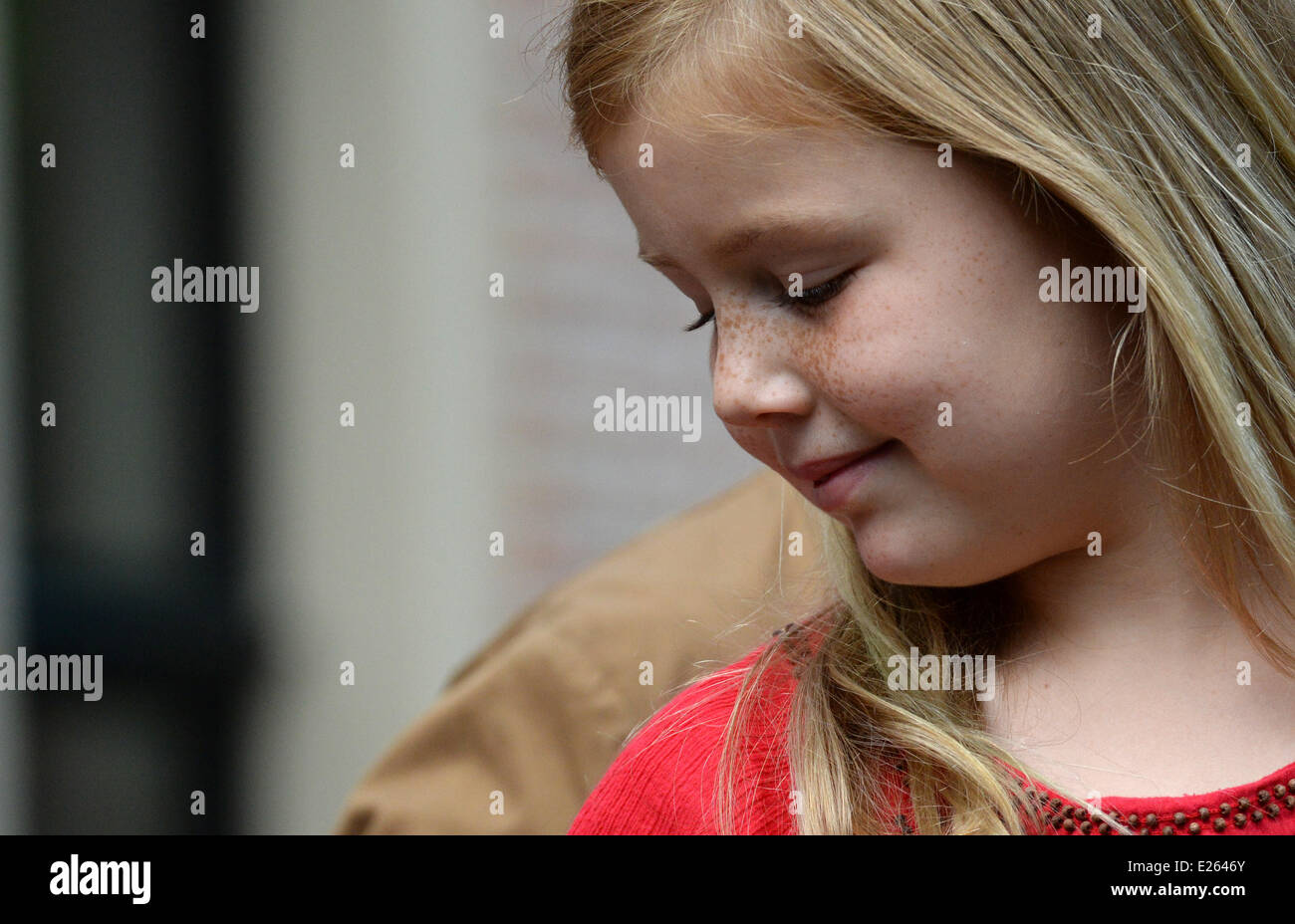 Catharina-Amalia Princess of Orange posing for the annual photocall at ...