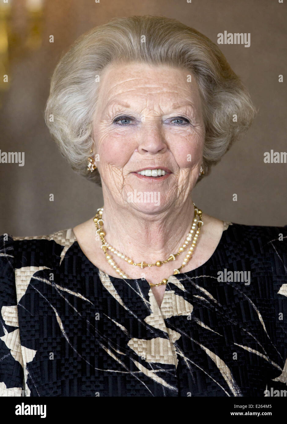 Princess Beatrix of The Netherlands at the award ceremony of the silver ...