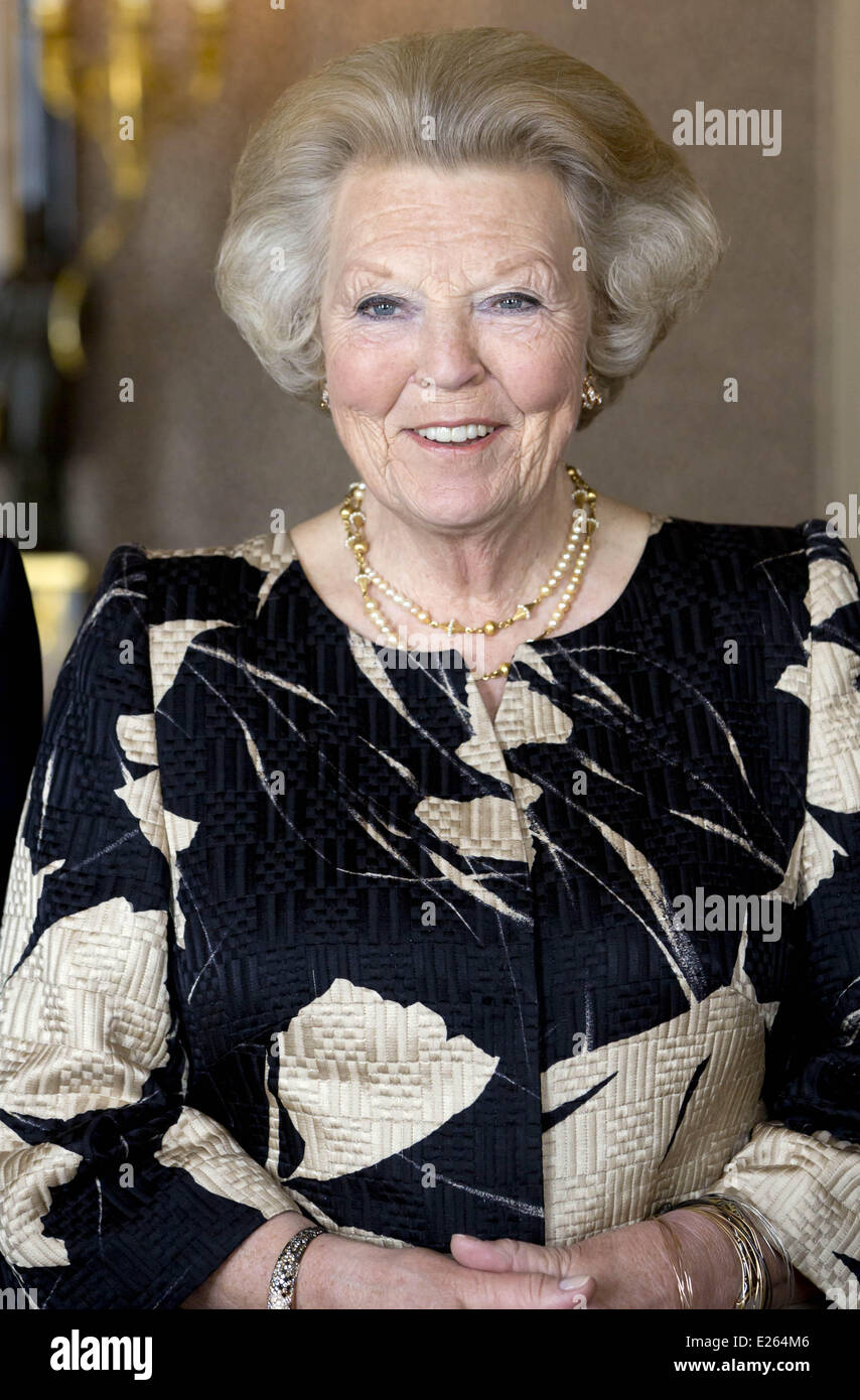 Princess Beatrix of The Netherlands at the award ceremony of the silver ...