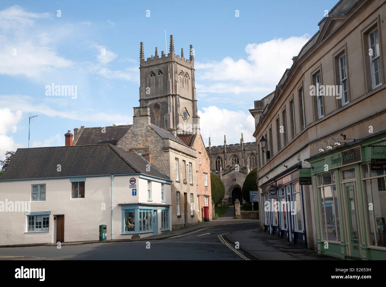 St Mary The Virgin Church and historic buildings in Church Street ...