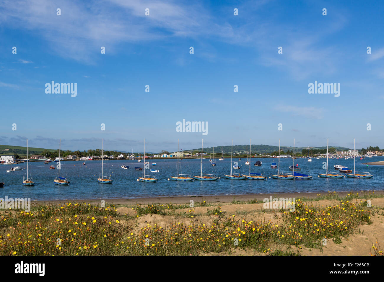 Bembridge harbour, Isle of Wight, England Stock Photo - Alamy