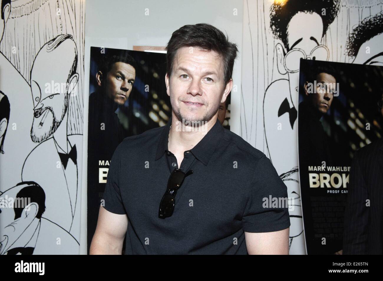 Mark Wahlberg pictured with director Allen Hughes at a special Philly ...