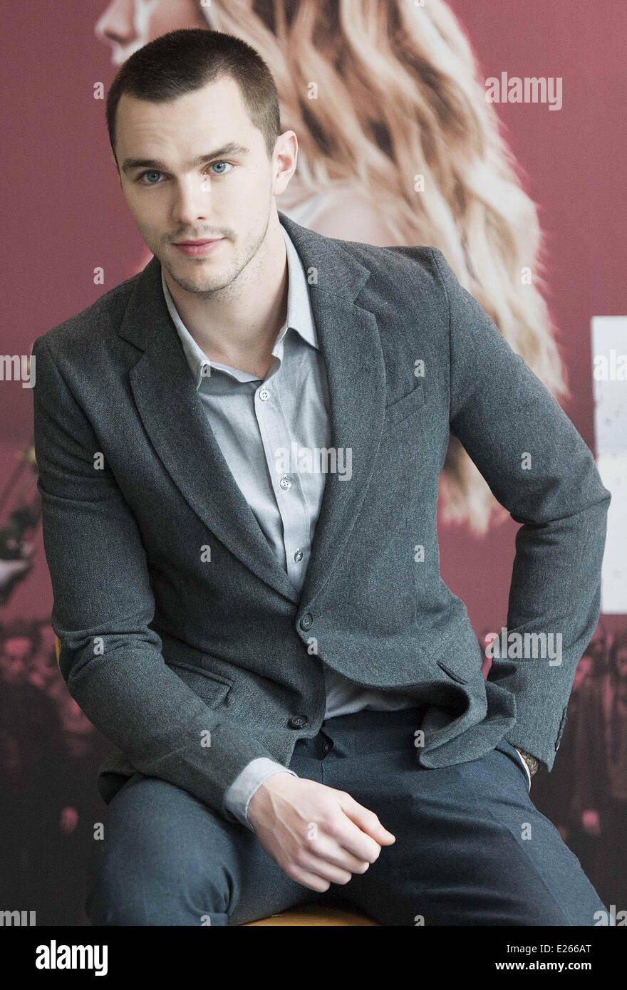 Warm Bodies' photocall at Adriano Cinema Featuring: Nicholas Hoult ...