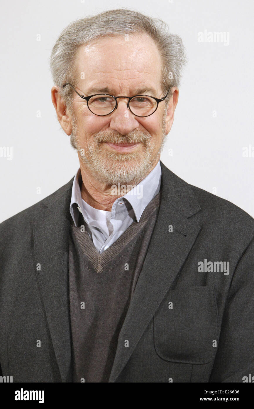Lincoln' Photocall at Casa de America Featuring: Steven Spielberg Where ...