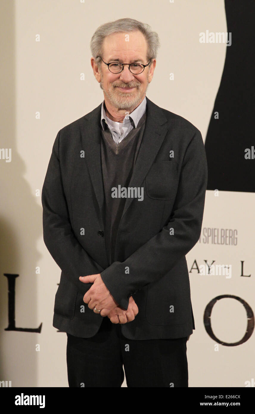 Lincoln' Photocall at Casa de America Featuring: Steven Spielberg Where ...