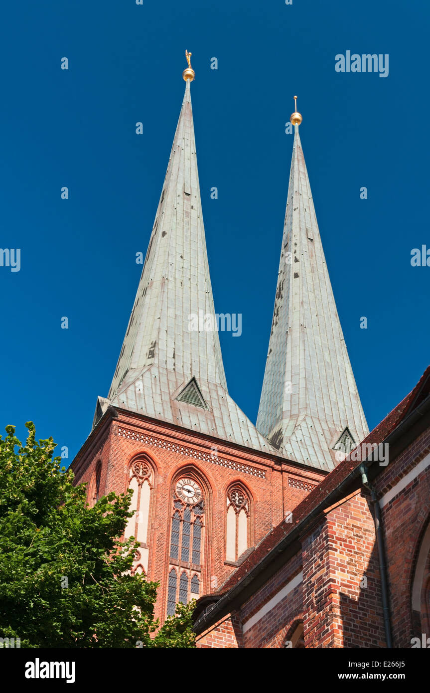 St Nicholas Church Nikolaikirche Mitte area Berlin Germany Stock Photo ...