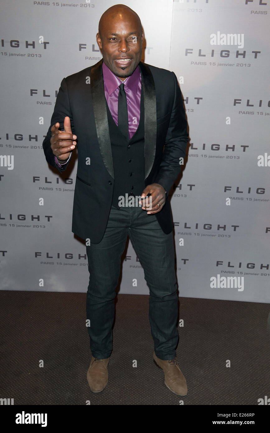 Actor Jimmy Jean-Louis attends the 'Flight' Paris Premiere at Cinema ...