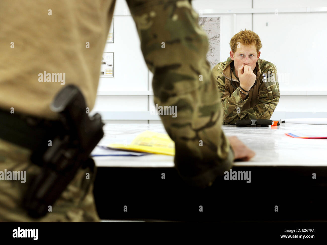 Previously unissued picture of Prince Harry or just plain Captain Wales ...