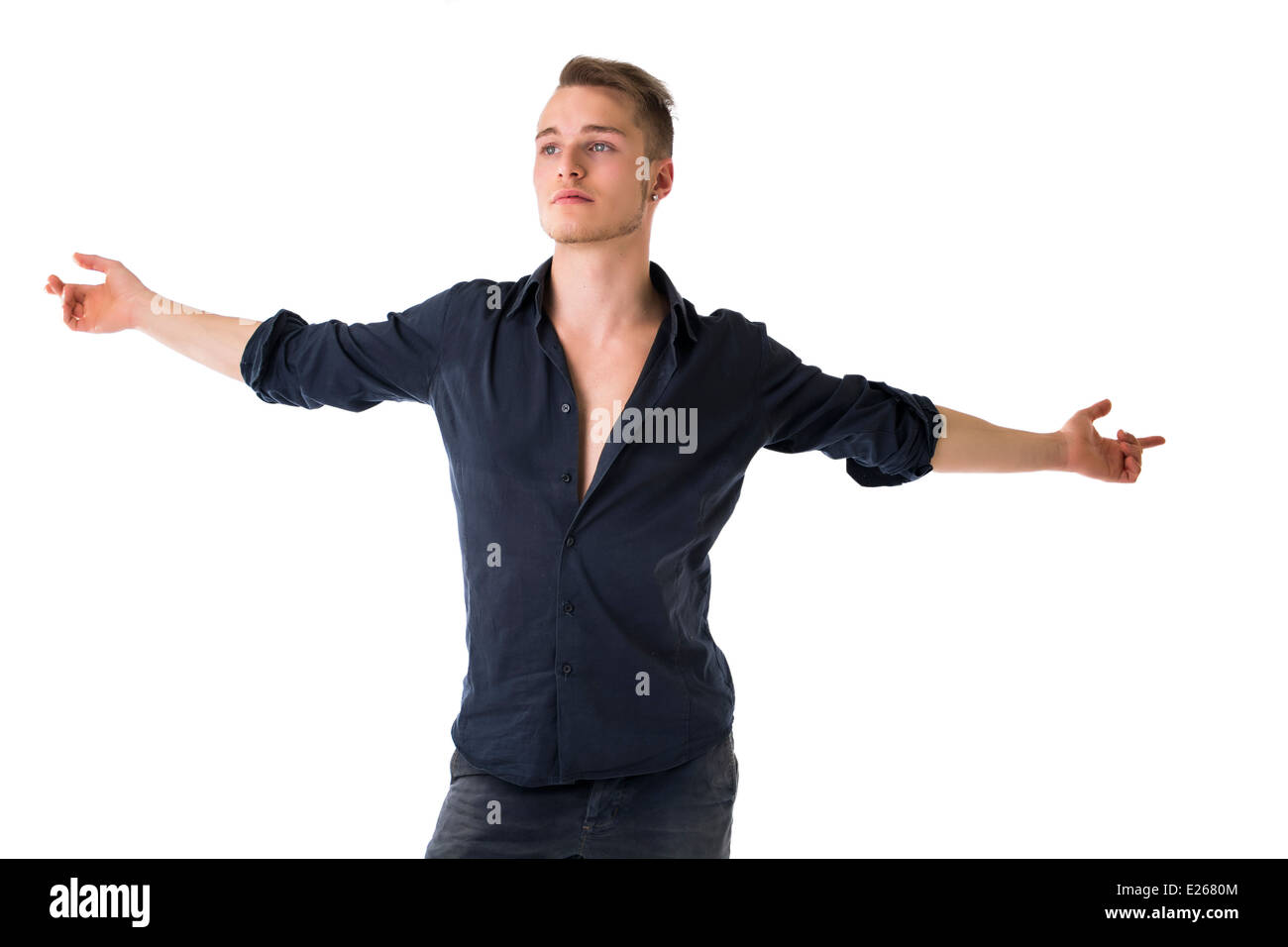 Arms_spread hi-res stock photography and images - Alamy