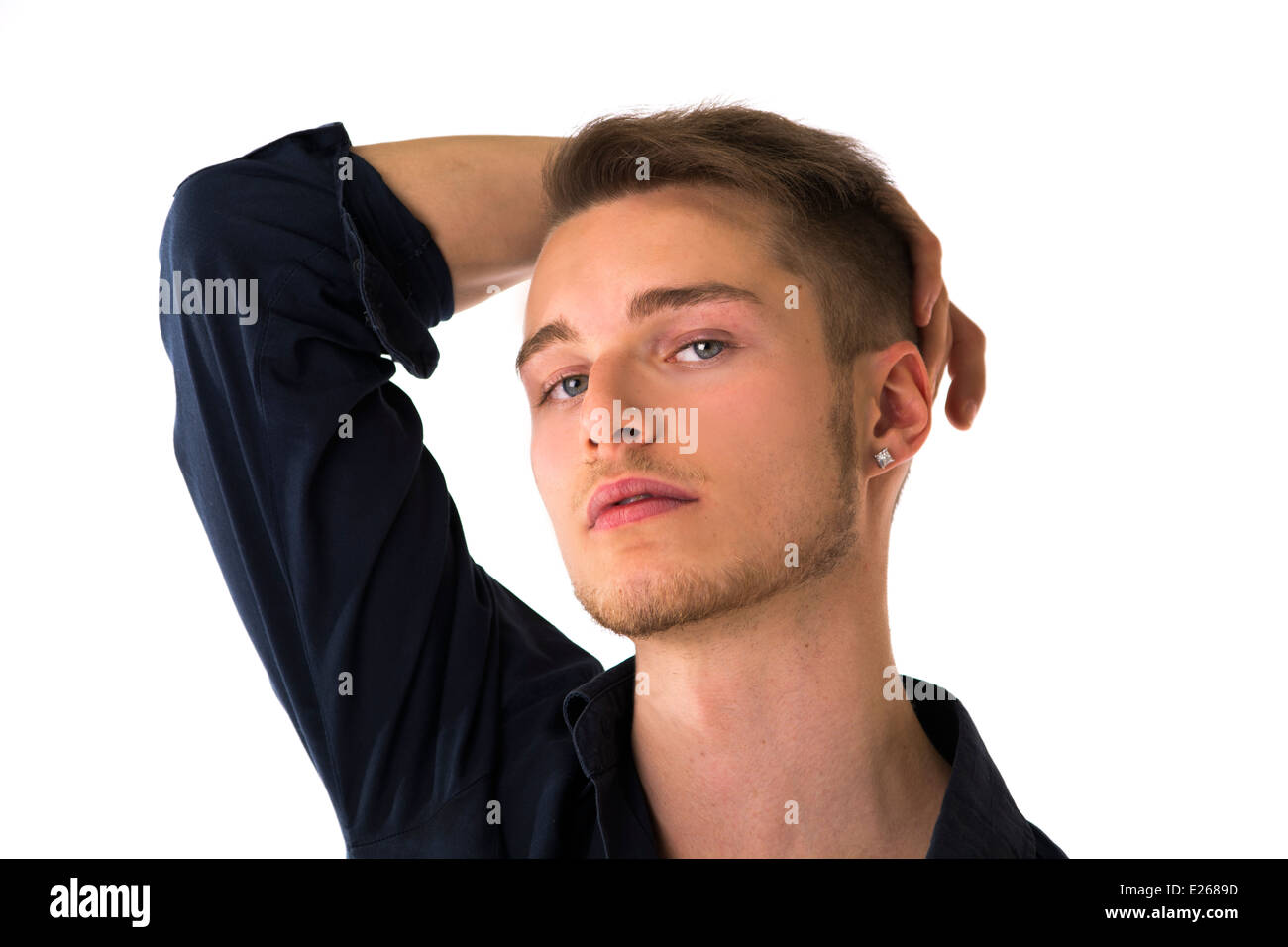 Hand above head hi-res stock photography and images - Alamy