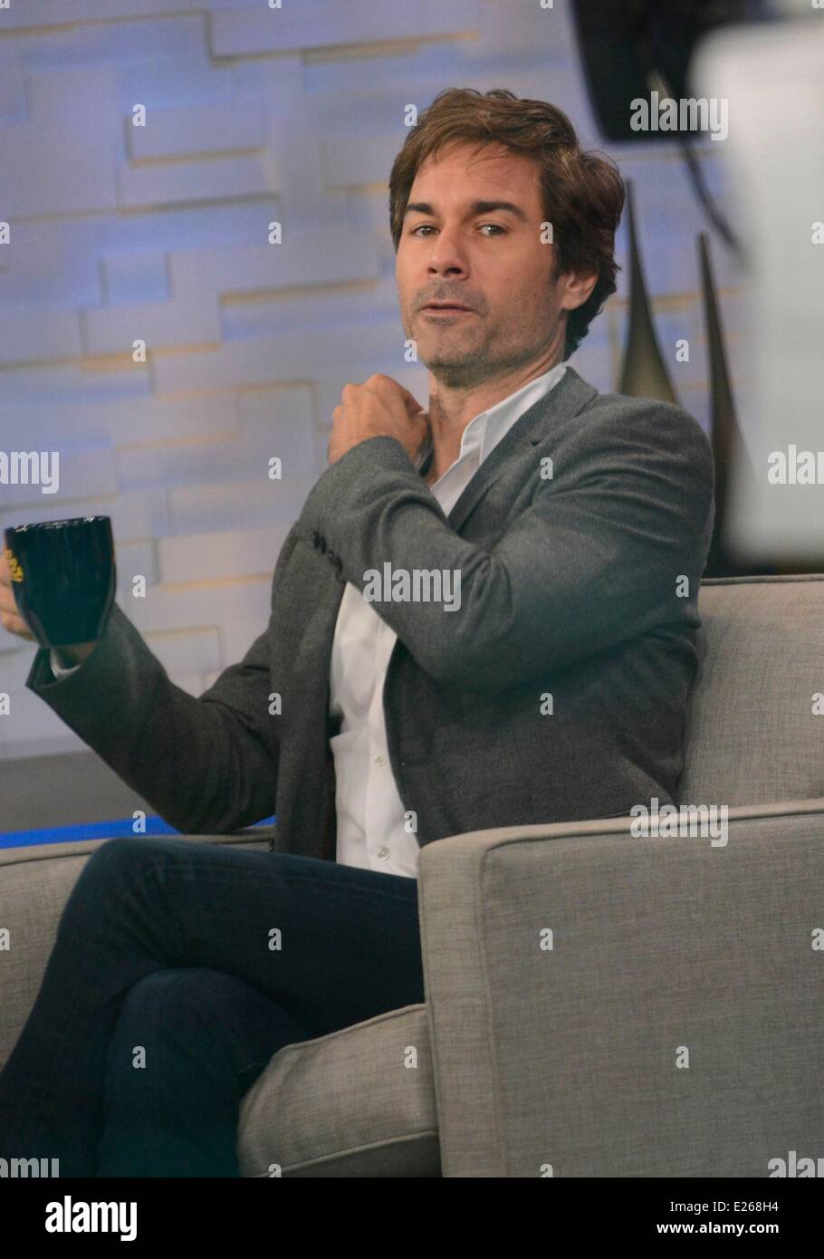New York, NY, US. 16th June, 2014. Eric McCormack at GMA, Good Morning ...