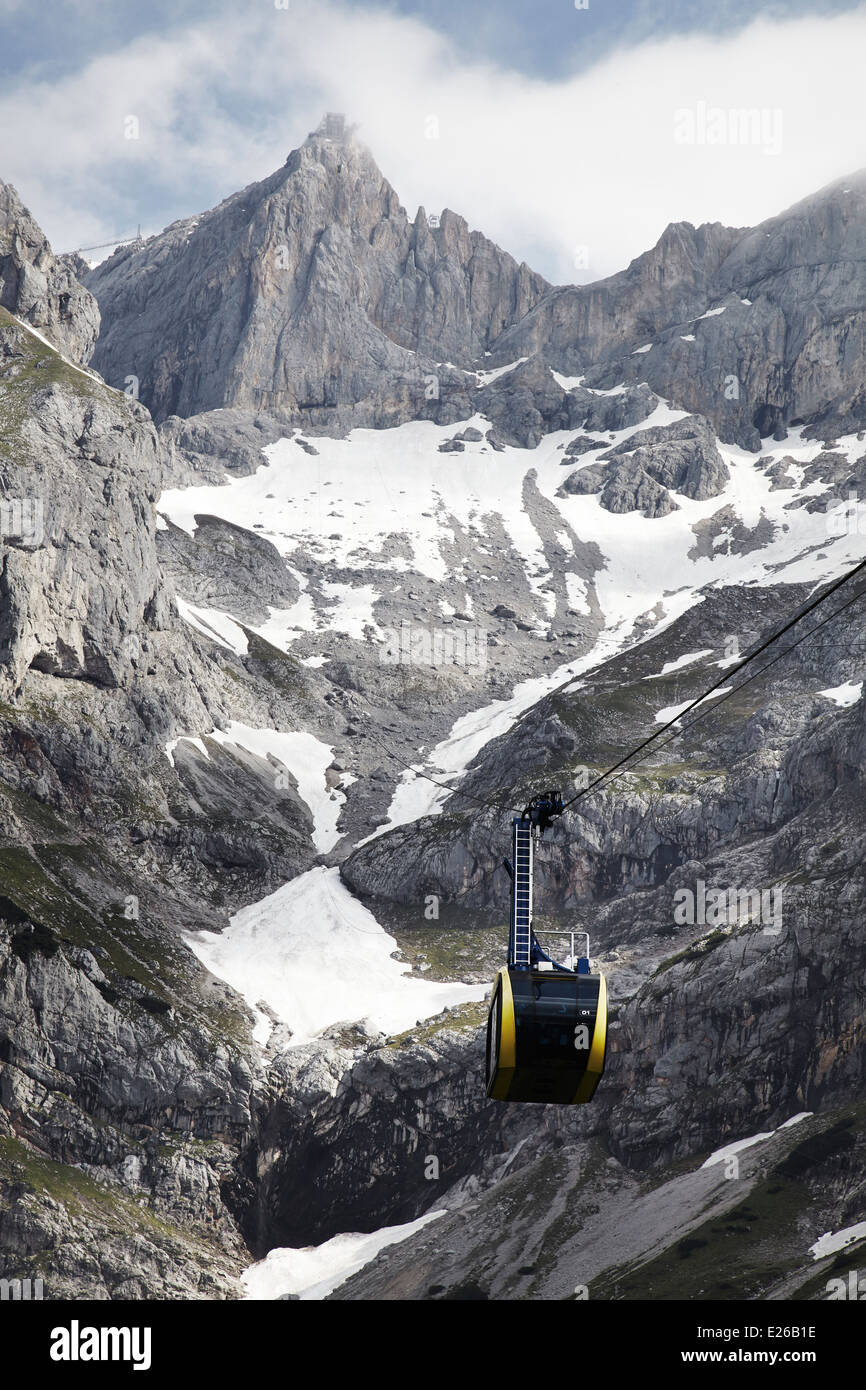Hunerkogel / Dachstein with the new panorama view cable car Dachstein ...