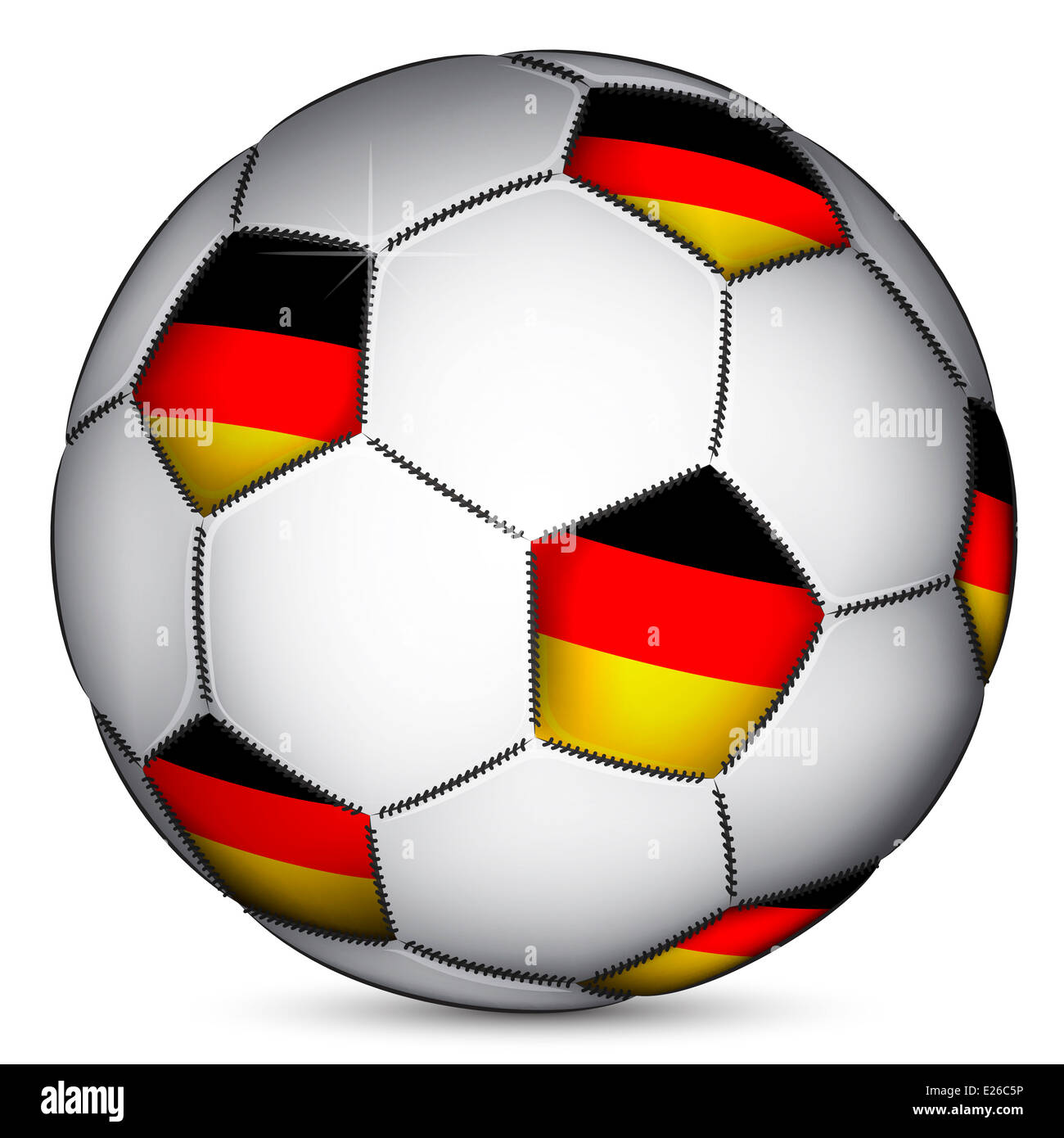 Germany soccer ball Stock Photo - Alamy