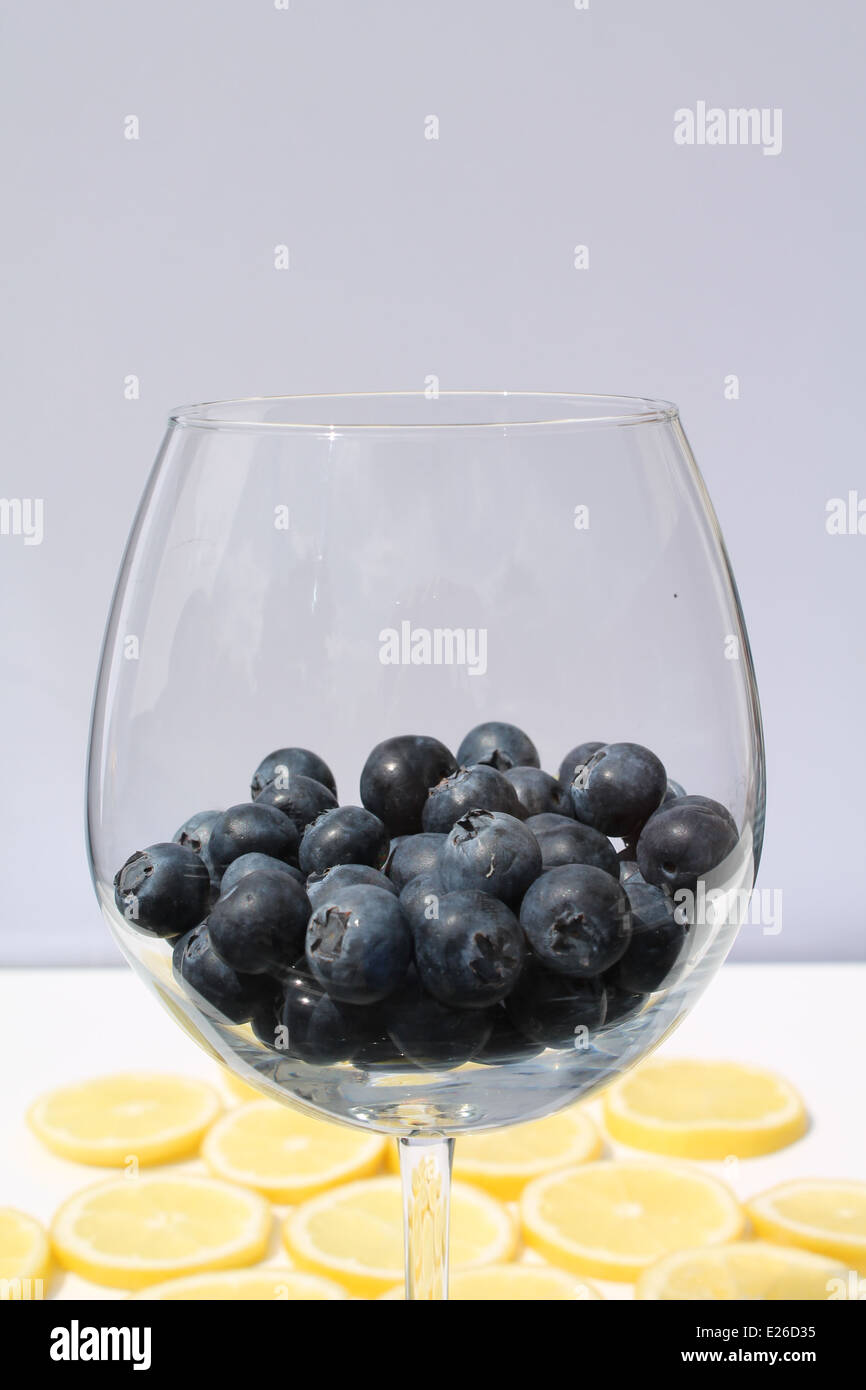 A glass of fruit Stock Photo - Alamy