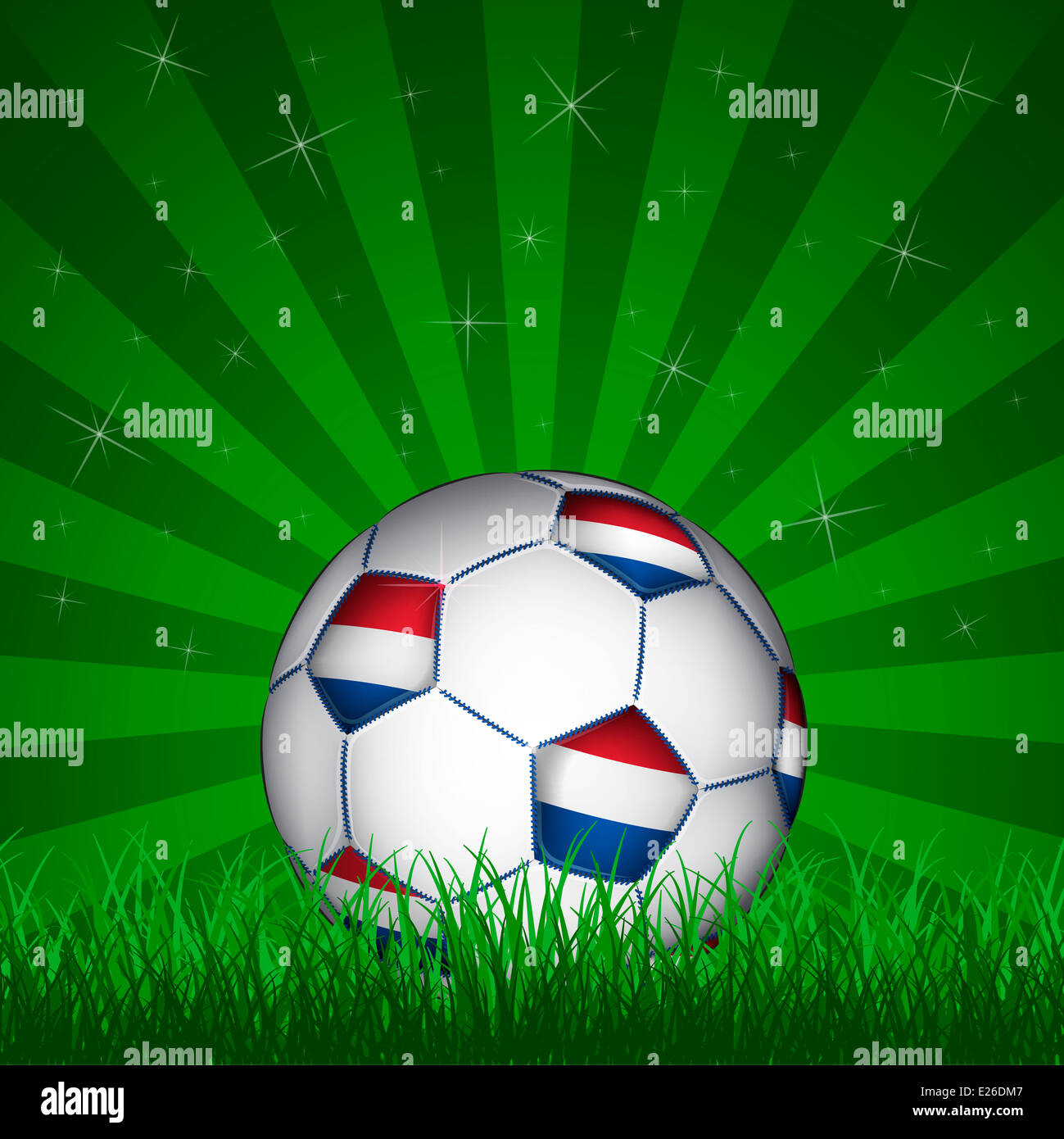 Netherlands soccer ball Stock Photo - Alamy