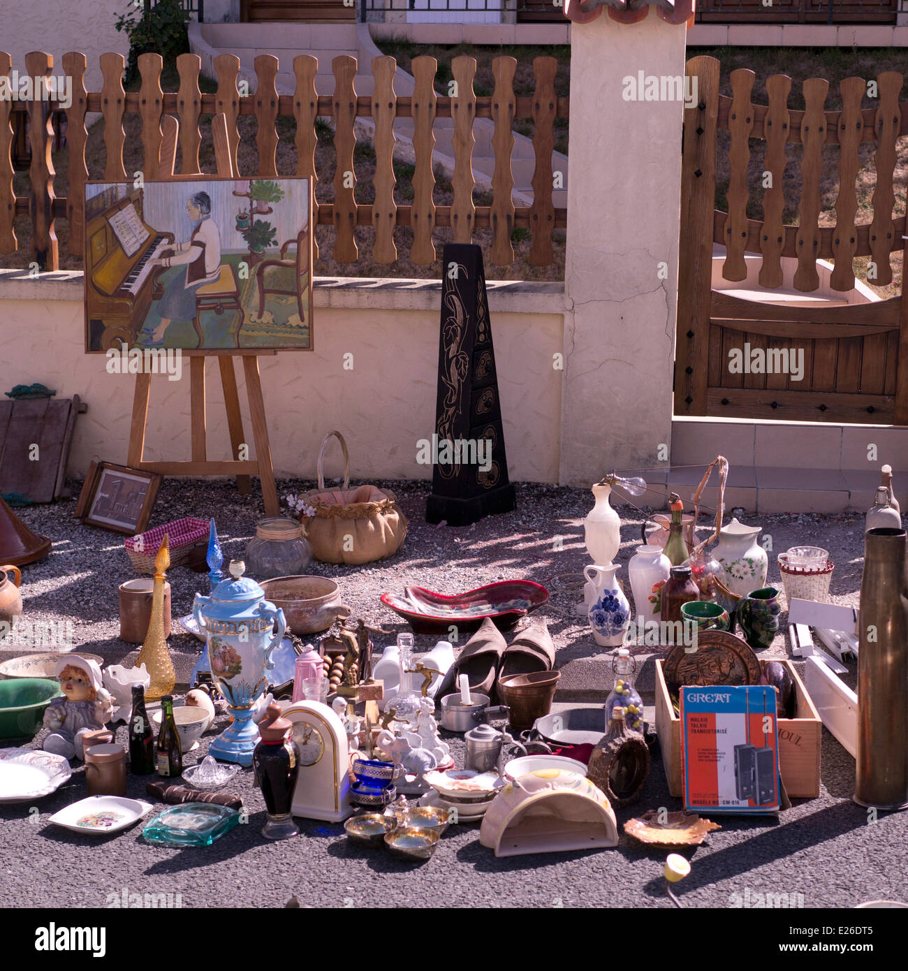 Brocante markets are a national past time where all sorts of antiques ...