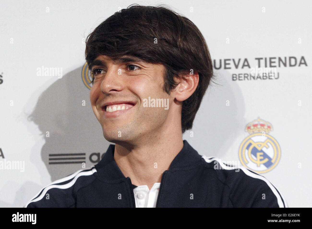 Real Madrid stars at the new 'Adidas' store opening inside the Santiago ...