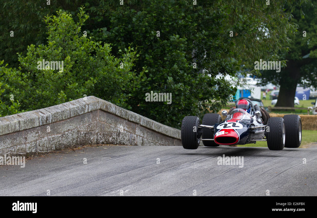 No.22 Lotus 35 Martin F1 driven by Alan Rennie at the Cholmondeley ...