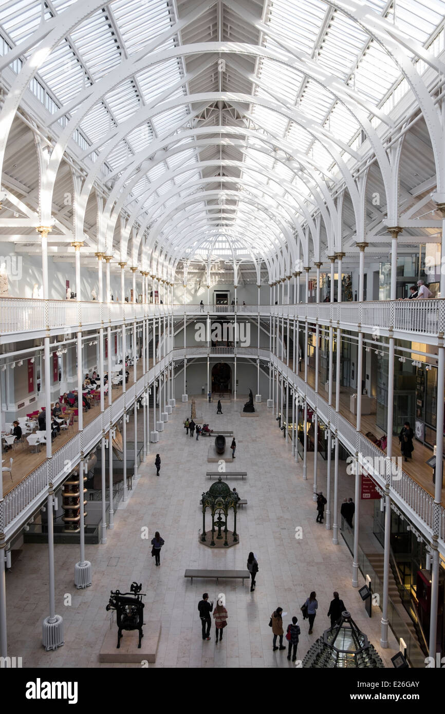 National Museum of Scotland, Edinburgh, Scotland Stock Photo - Alamy