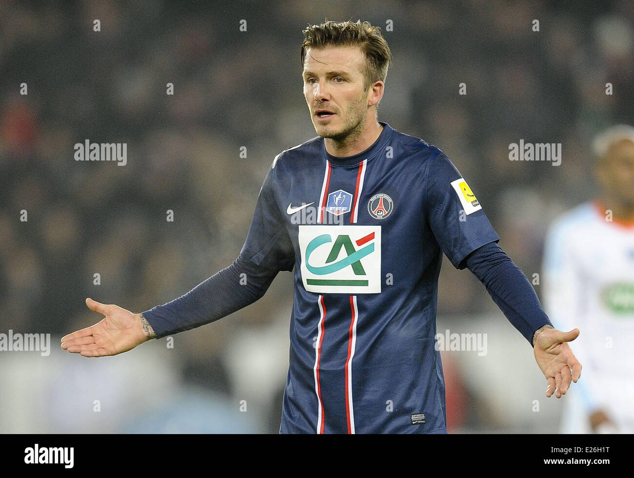 David Beckham made his full debut for Paris Saint Germain against ...