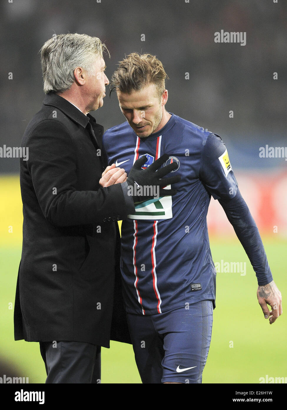 David Beckham made his full debut for Paris Saint Germain against ...
