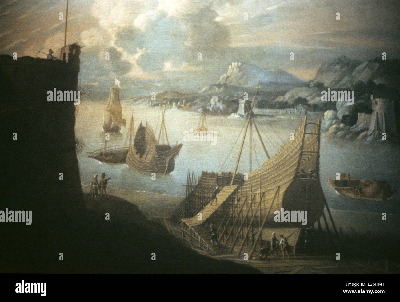 Shipyard In Liguria High Resolution Stock Photography and Images - Alamy
