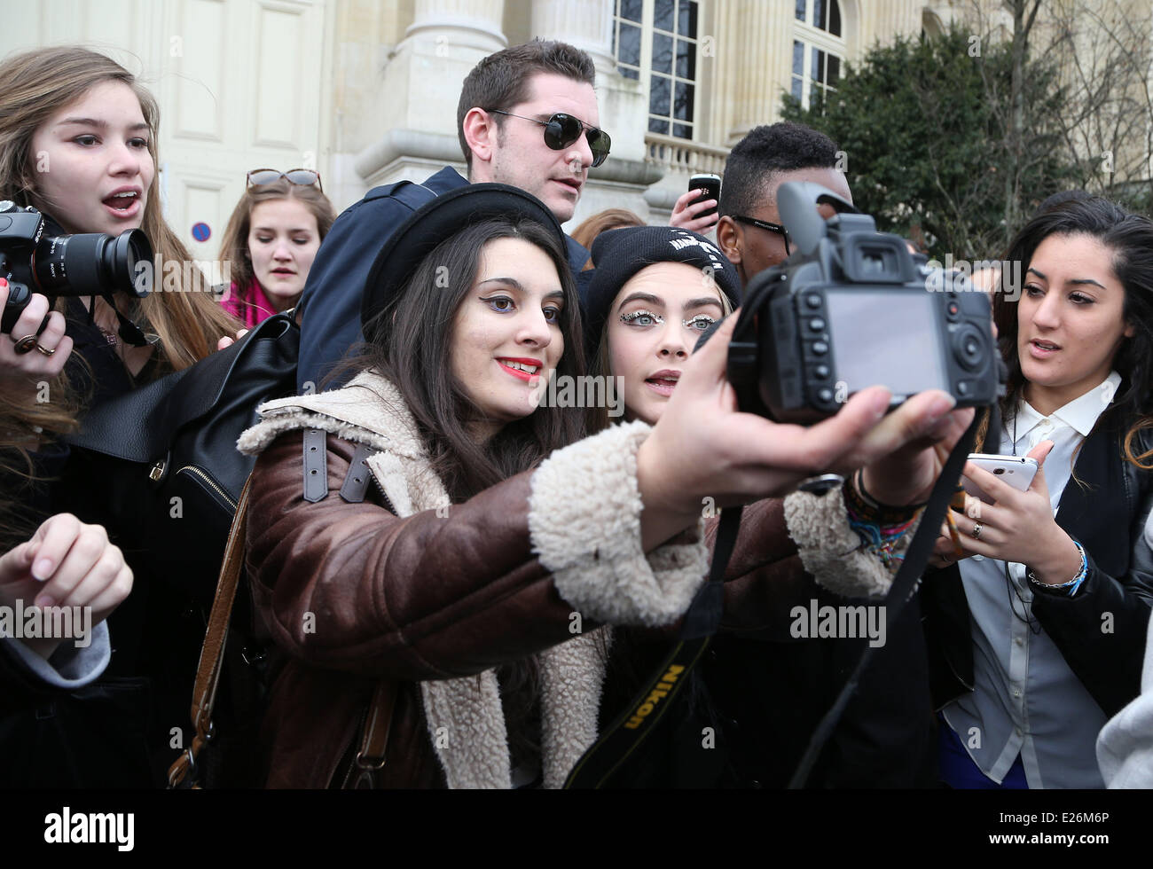 Paris Fashion Week - Autumn/Winter 2013 - Chanel - Outside Featuring ...