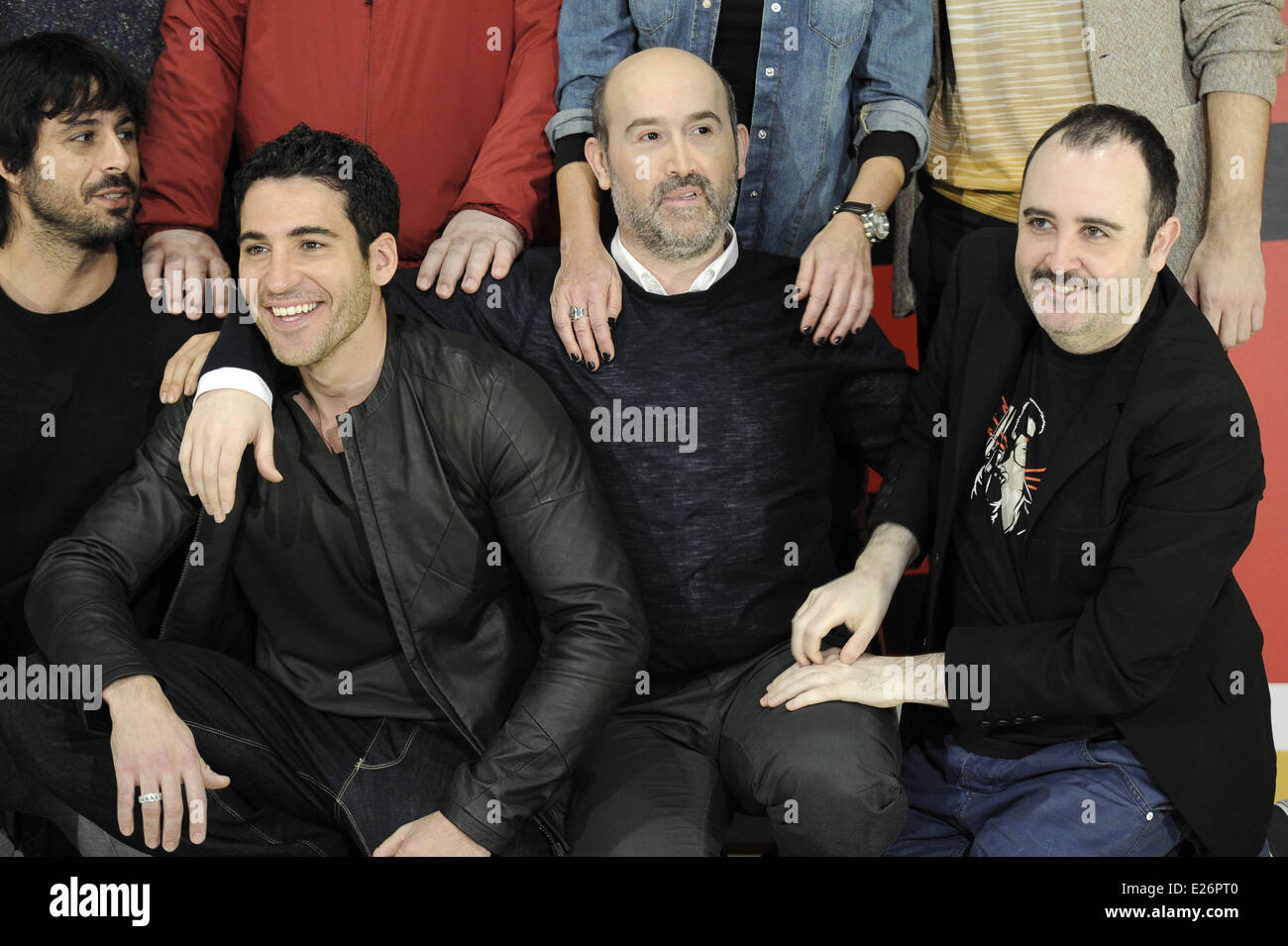 Photocall for 'I'm So Excited' Featuring: Miguel Angel Silvestre,Carlos ...