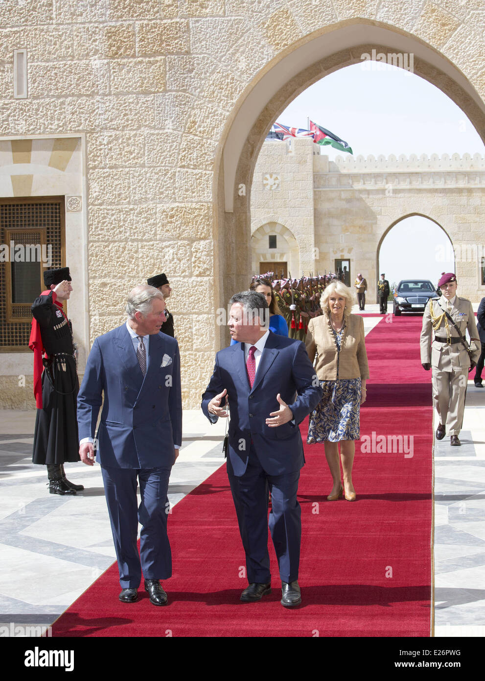 Britain's Prince Charles, HRH The Prince of Wales and Camilla, HRH the ...