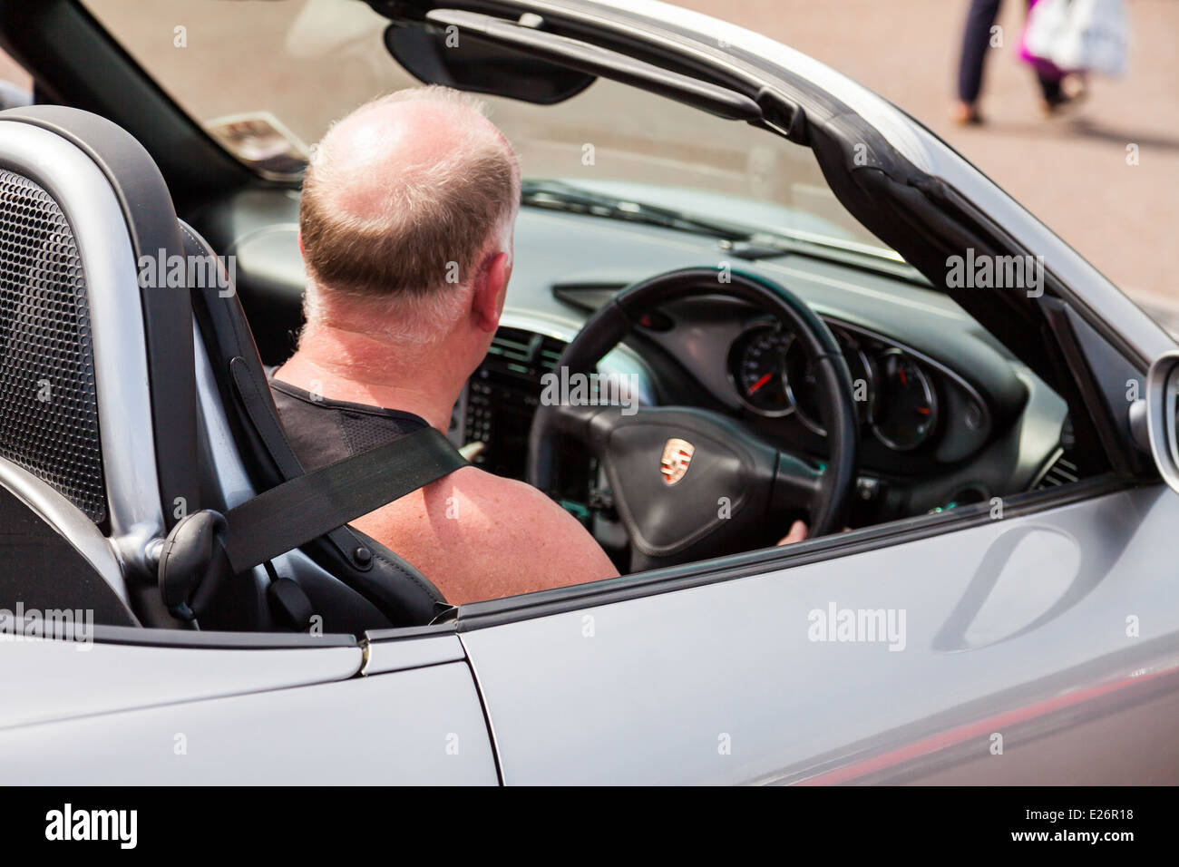Car driving behind a car High Resolution Stock Photography and Images ...