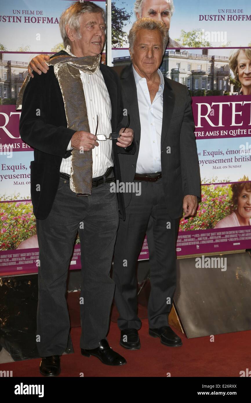 The 'Quartet' film premiere at UGC Cine Cite Les Halles Featuring ...