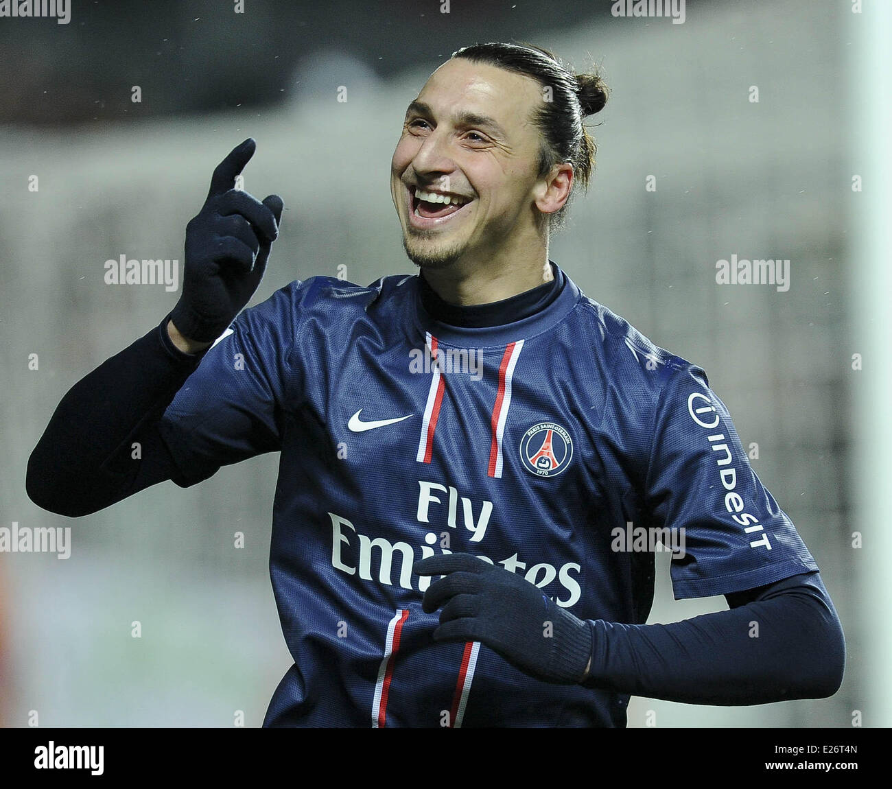 Paris Saint-Germain (PSG) vs. Saint-Etienne at Stade Geoffroy-Guichard ...