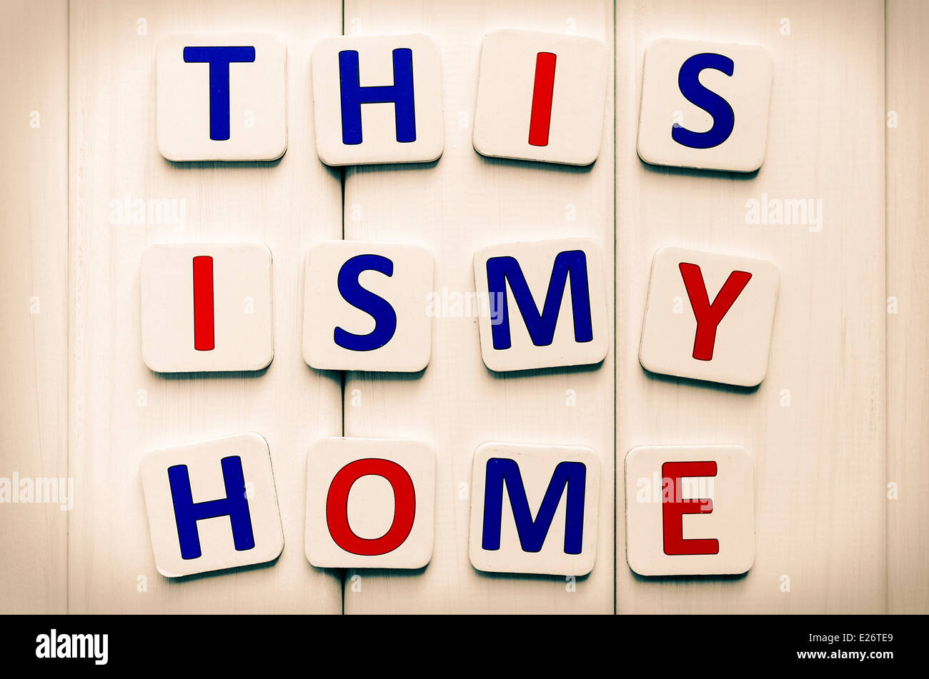 Vision word alphabet letters hi-res stock photography and images - Alamy